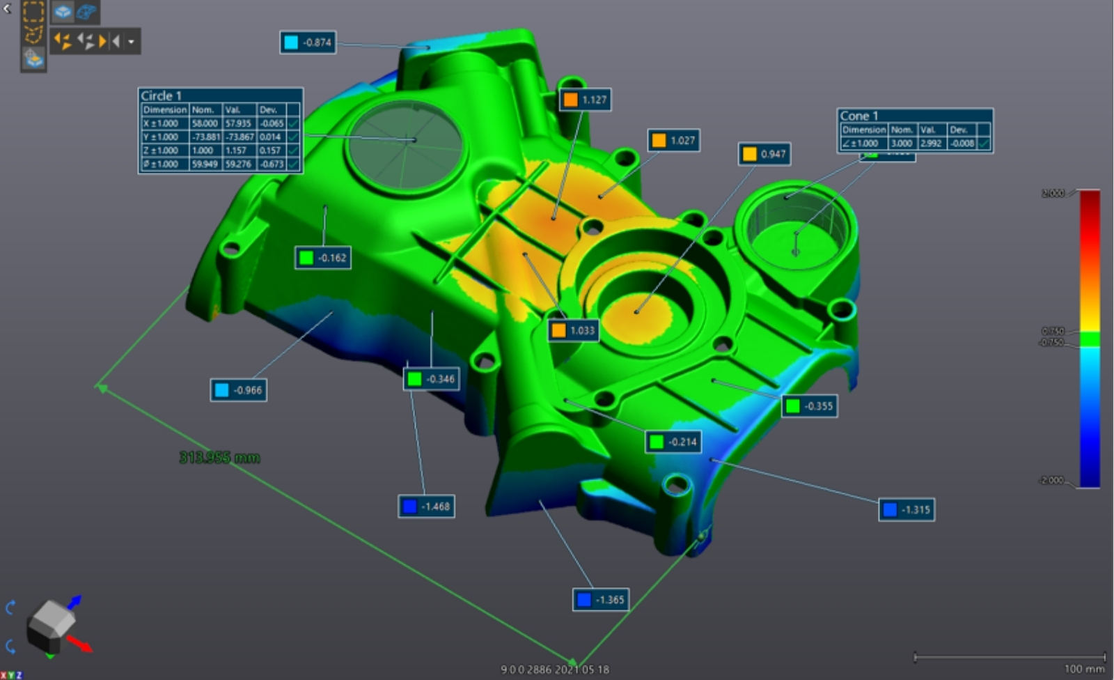 Creaform annonce le lancement de VXelements 9.0 - REAI
