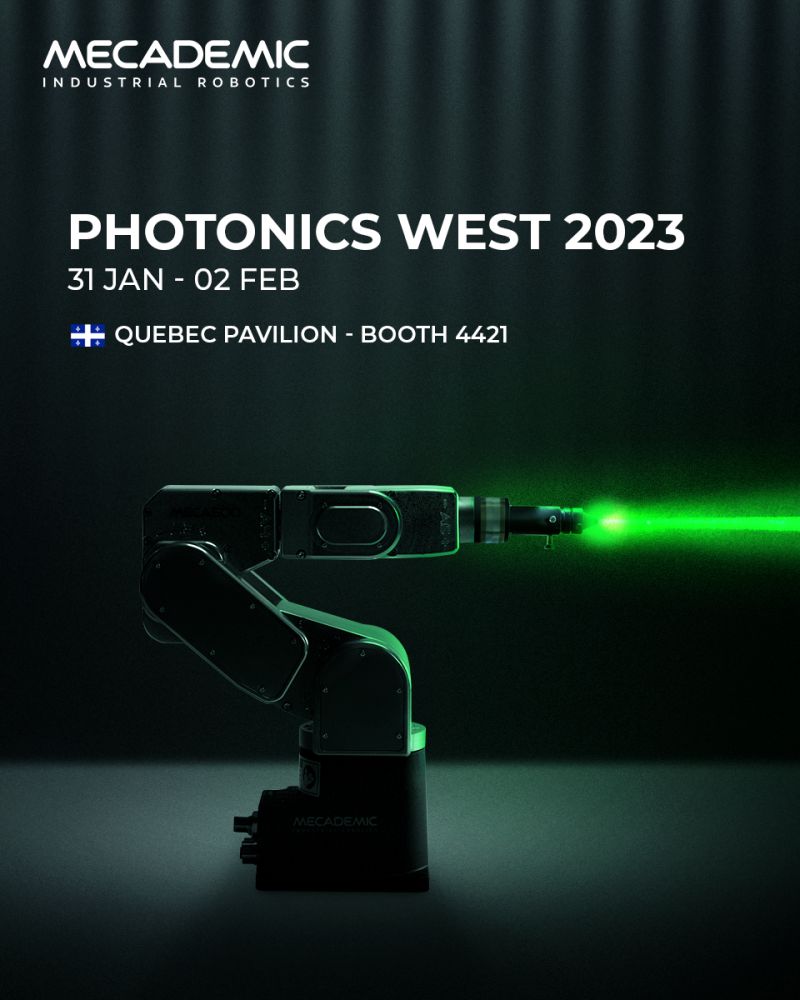 Mecademic est à la réception du Québec au Photonics West - REAI